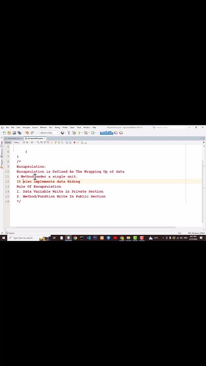 What Is Encapsulation In Java Coding Javascipt Python Javaclass Corejava Javascript Youtube 