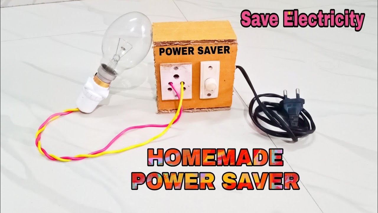 Power saver || How to make power saver at home || Homemade || Save ...