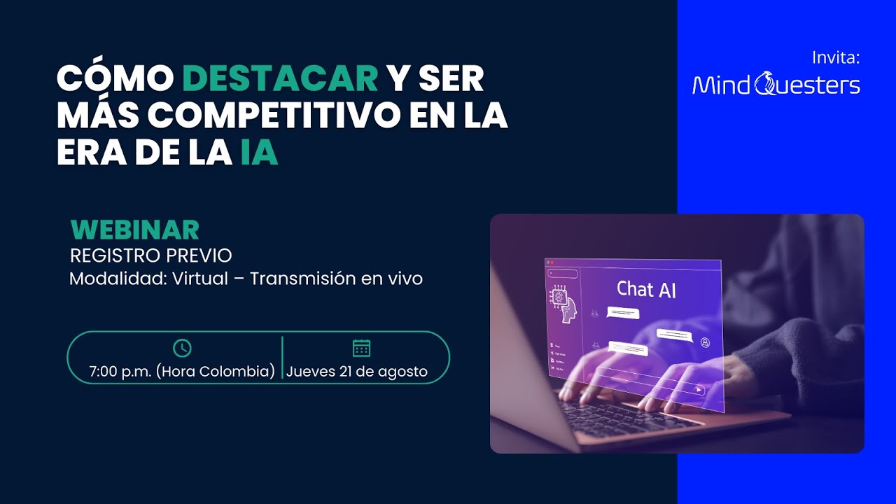 Cómo destacar y ser más competitivo en la era de la Inteligencia Artificial | Mindquesters - YouTube