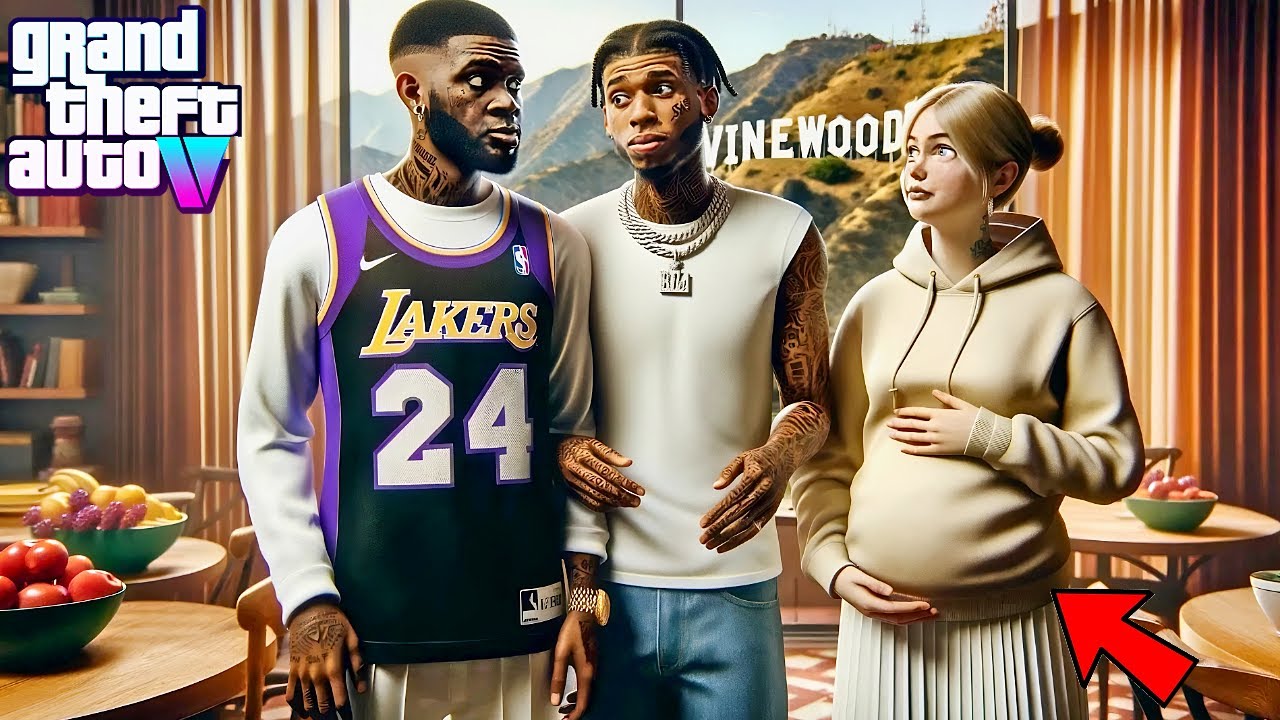 😱Franklin's Daughter Is Pregnant-GTA 5 Real Life Mod Remastered Season ...
