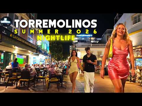 TORREMOLINOS SPAIN NIGHTLIFE 🇪🇸 SUMMER 2026 SEPTEMBER UPDATE COSTA DEL SOL | Málaga [4K]