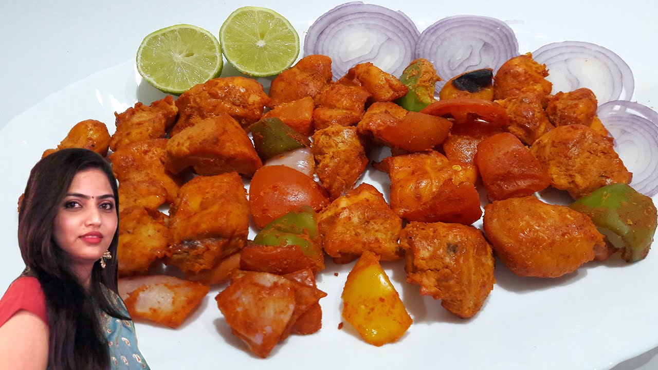 Chicken Tikka recipe-chicken tikka kabab recipe-indian starter nonveg ...