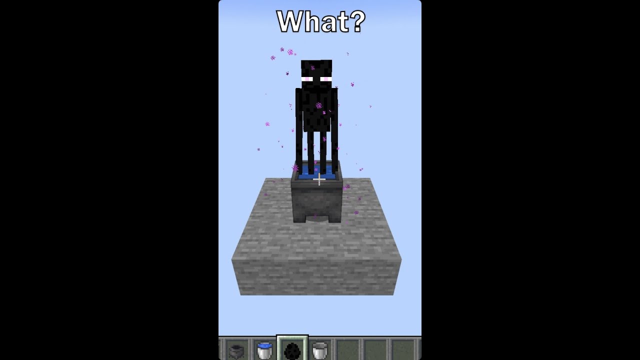 Enderman and Water(Java Edition) | Minecraft Logic - YouTube Enderman and Water(Java Edition) | Minecraft Logic - YouTube