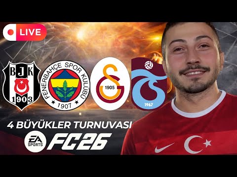 [CANLI] FC 26 ŞAMPİYONLAR LİGİ TURNUVASI - BEŞİKTAŞ FENERBAHÇE GALATASARAY TRABZONSPOR