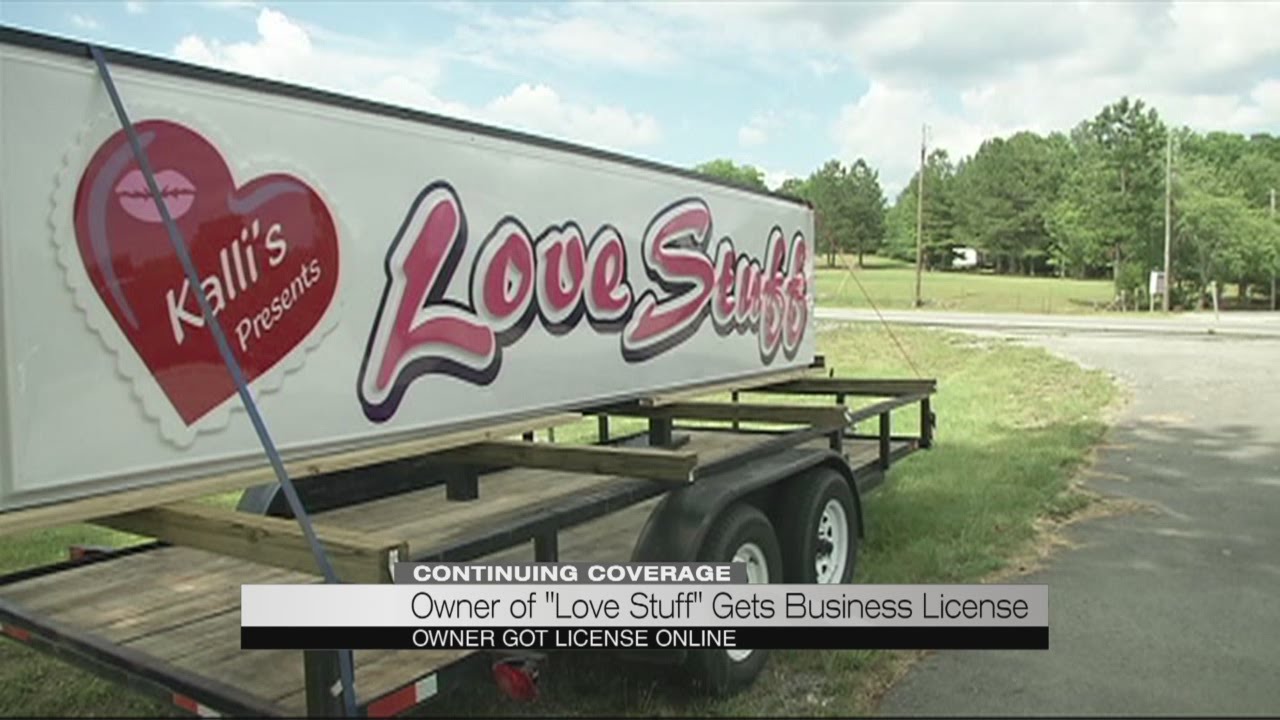 Owner of "Love Stuff" gets business location - YouTube