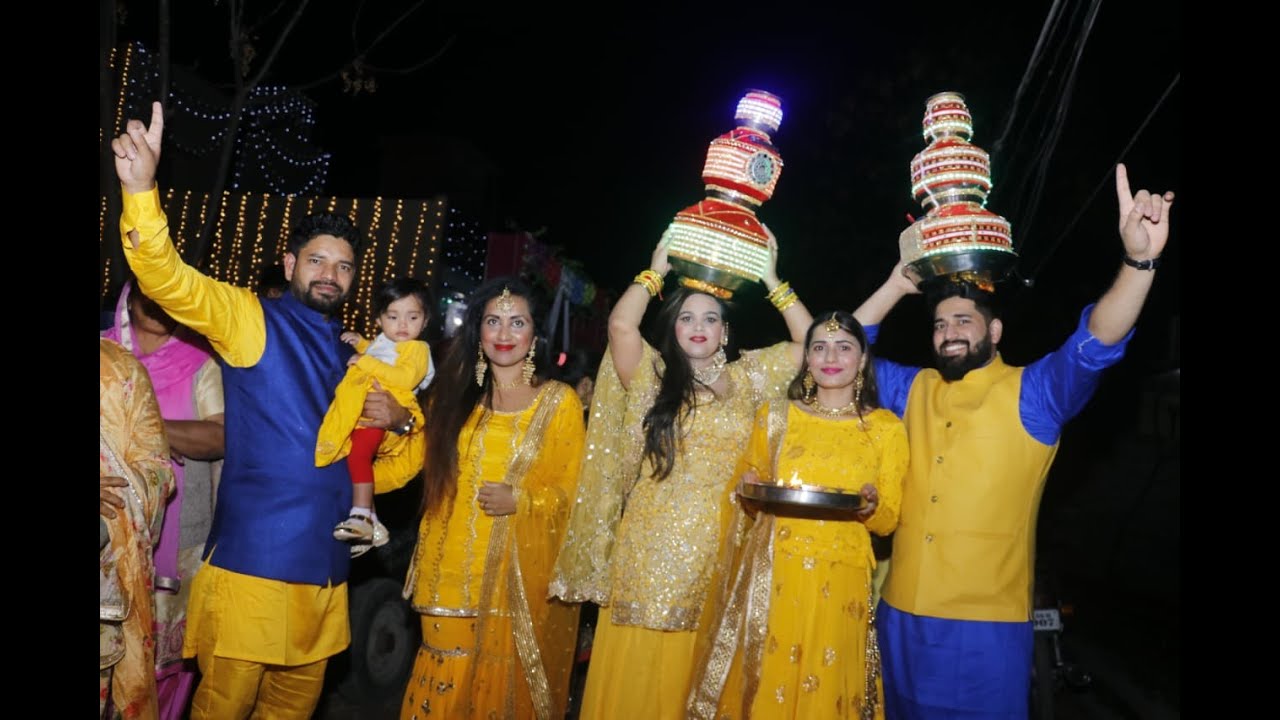 BEST JAAGO CEREMONY | DJ NIGHT | PUNJABI WEDDING | JAGGO NIGHT DANCE ...