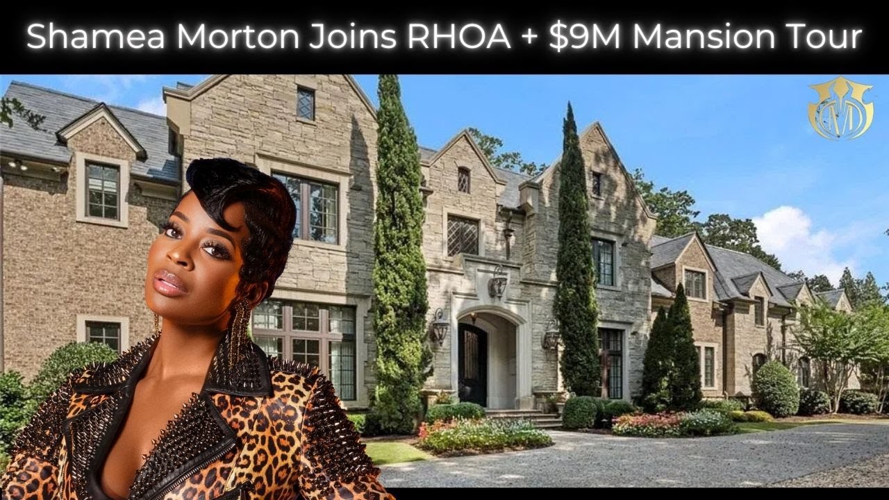 Shamea Morton’s RHOA Peach & $9M Mansion Tour - YouTube