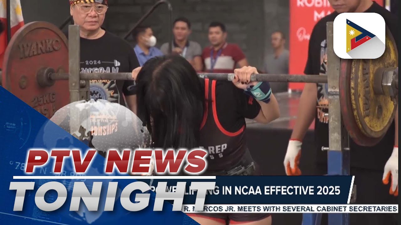Inclusion of powerlifting in NCAA effective 2025 - YouTube
