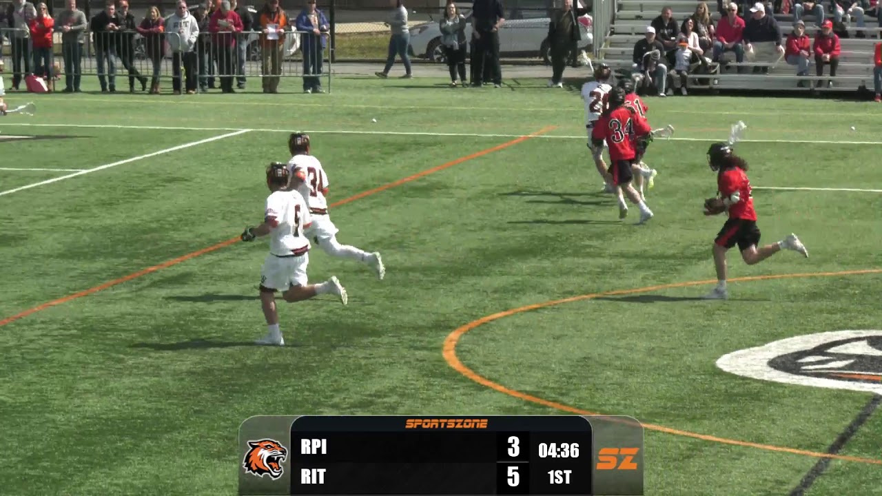 Men's Lacrosse: RIT vs RPI 4.6.19 - YouTube