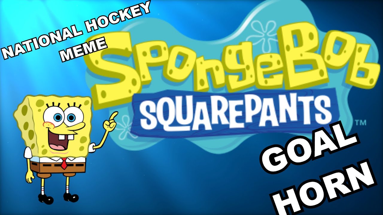If Spongebob Squarepants was an Hockey Team (Goal Horn) 2021 - YouTube