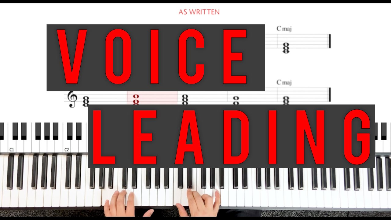 Voice leading - Piano Lesson - YouTube