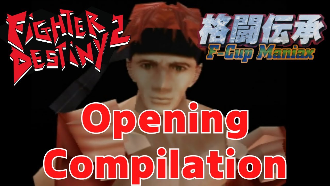 Fighter Destiny 2 & F-Cup Maniax (Nintendo 64) - Opening Compilation ...