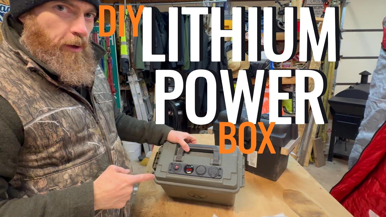 How to _ BUILD LITHIUM POWER BOX - DIY Style - YouTube