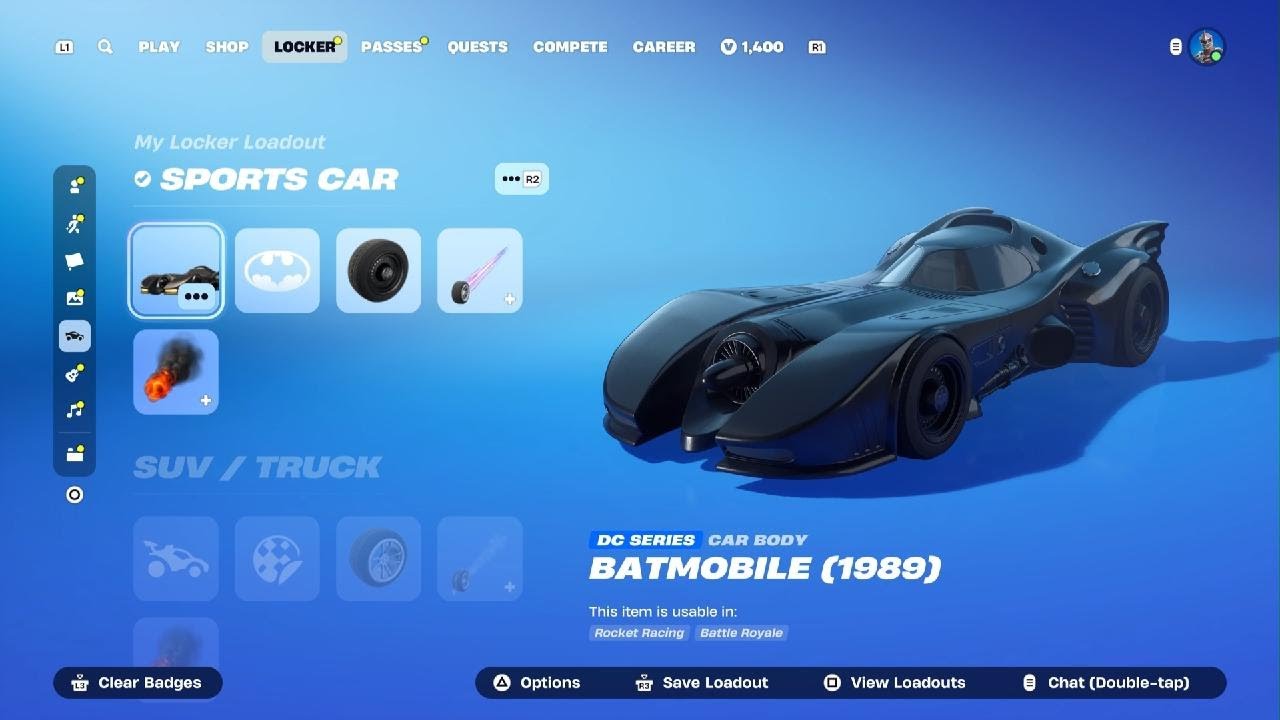 Fortnite_ I got the Batmobile ??? - YouTube
