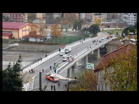 Ayancık köprüde son durum  Ayancık Sinop