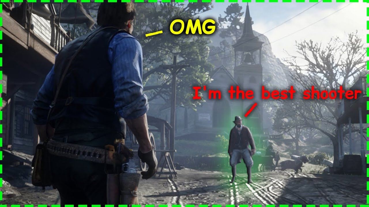RDR 2 - funny moments and fails - YouTube