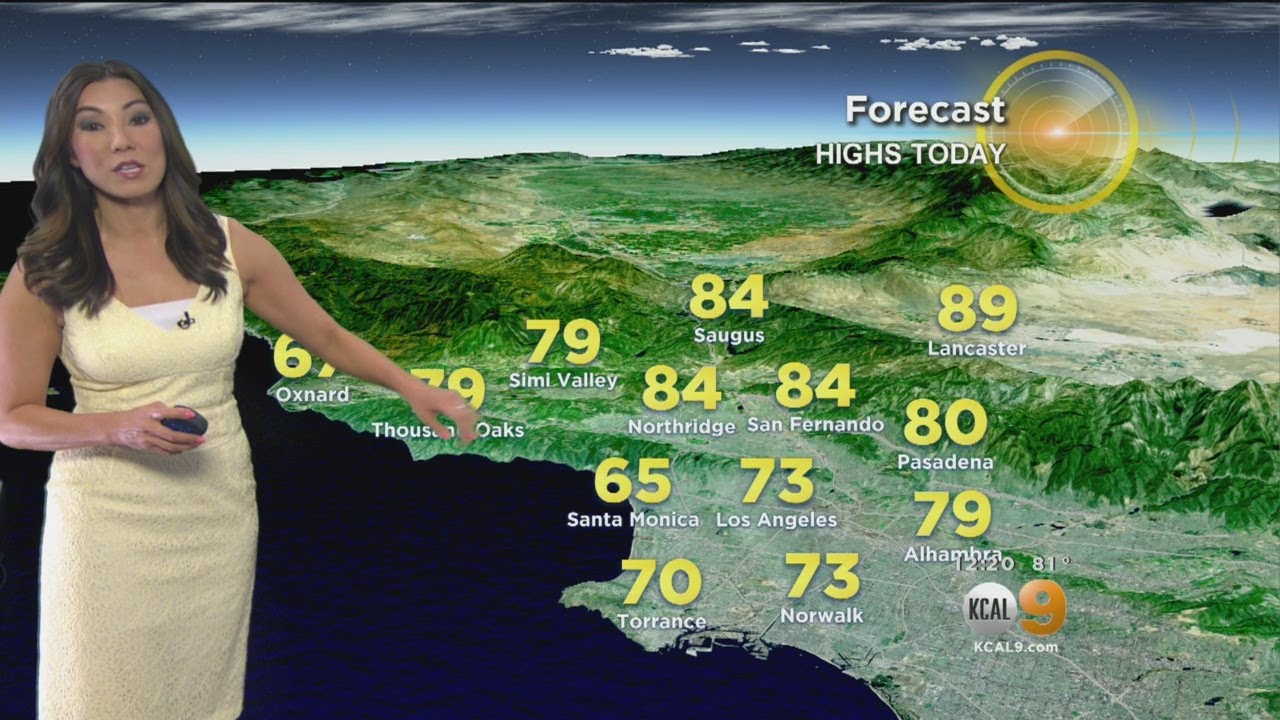 Amber Lee's Weather Forecast (April 24) - YouTube