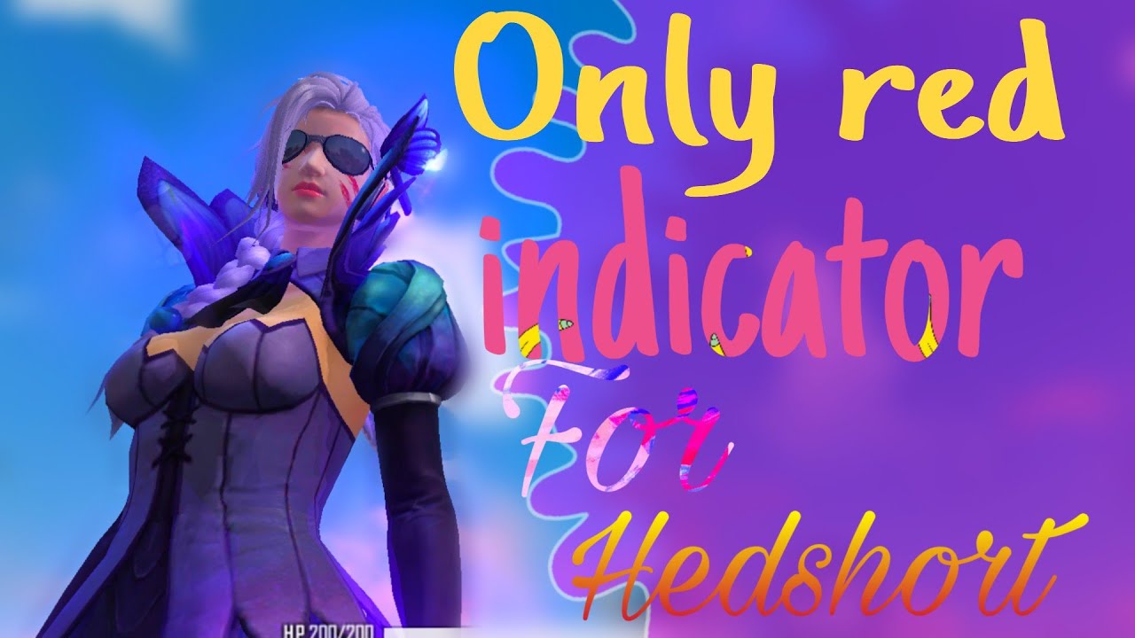 Only red indicator for the game any kill -- Only red indicator for the ...