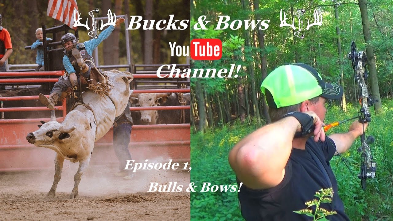 Bulls & Bows! Bull Riding & 3D Archery Shoot! - YouTube