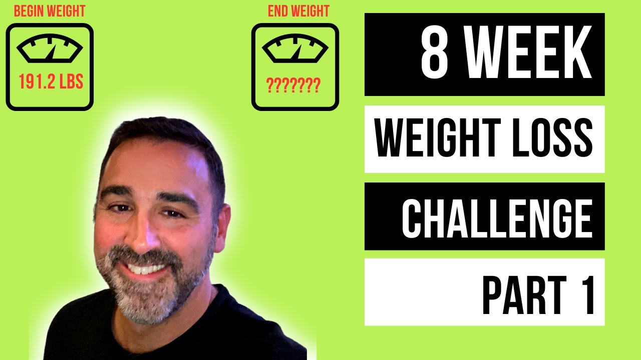 My 8-Week Weight Loss "Biggest Loser" Challenge!~Part 1 - YouTube