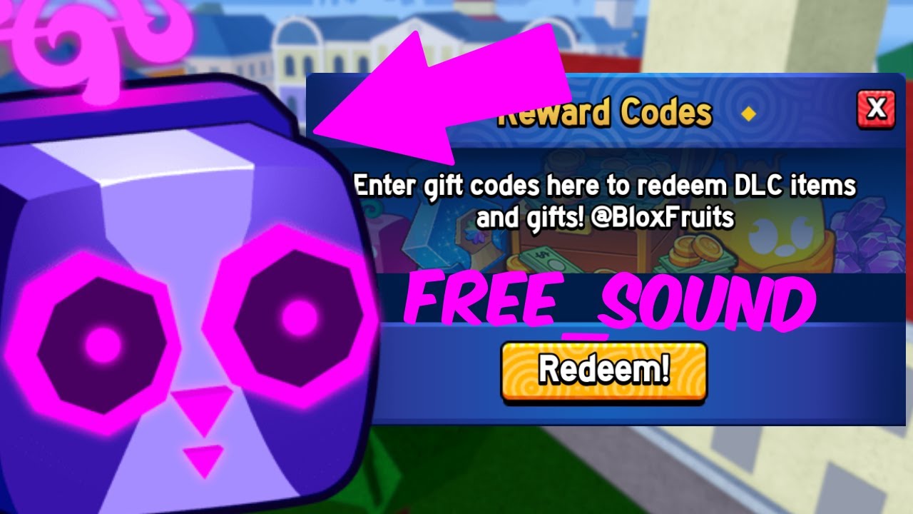 SOUND FRUIT CODE BLOX FRUITS ROBLOX - YouTube