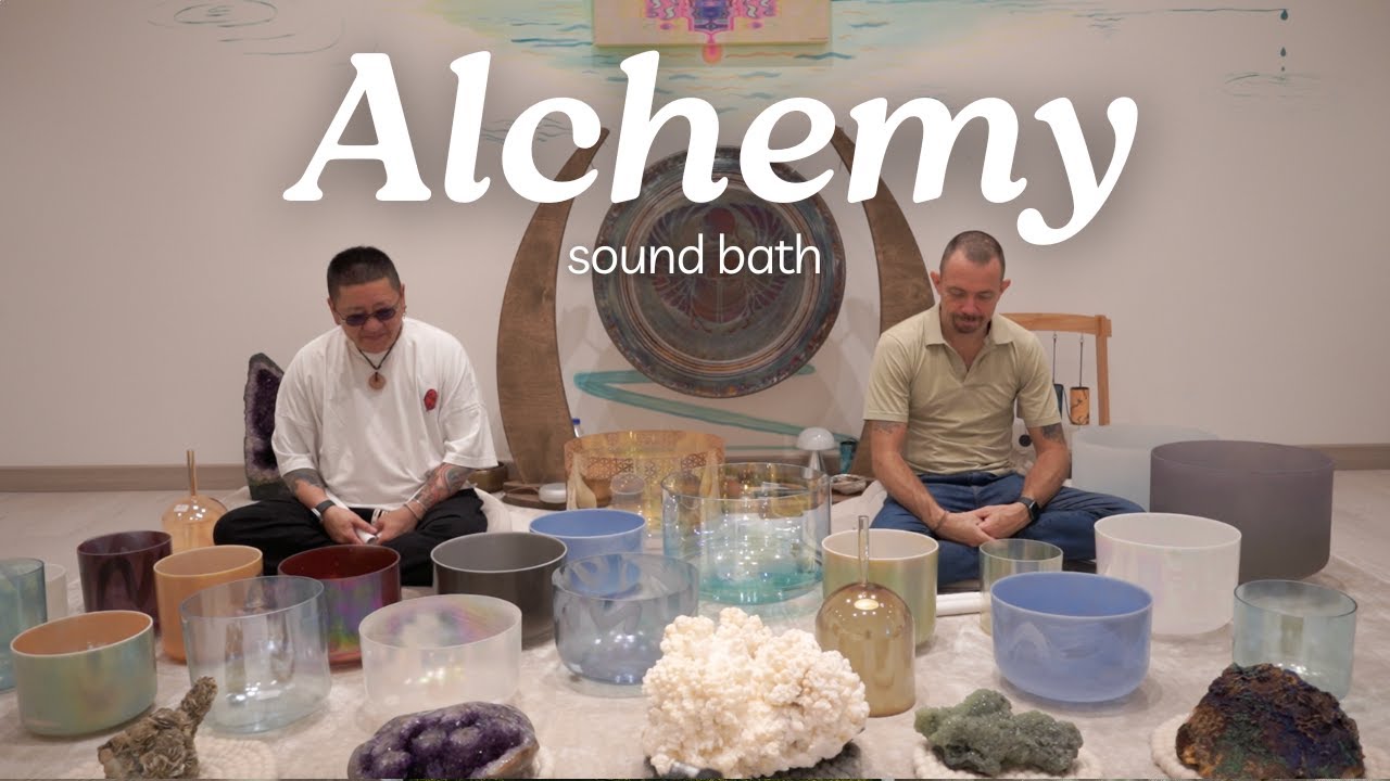 Alchemy Crystal Singing Bowls Sound Bath to Heal Your Soul - YouTube