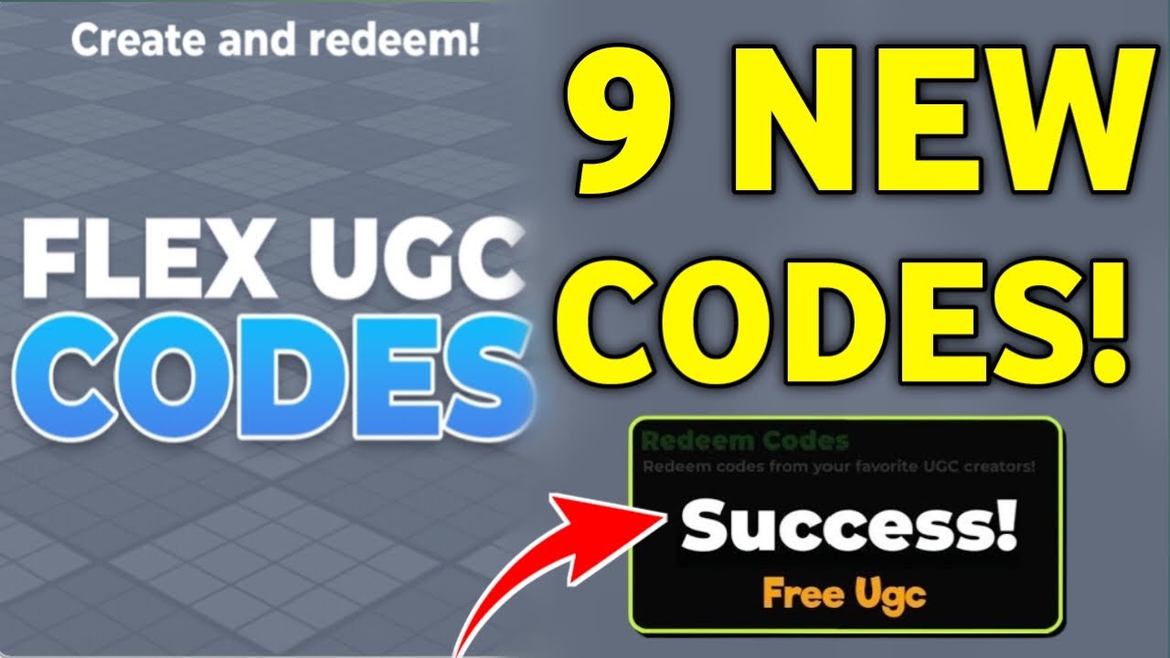 ⚠️New⚠️ Flex Ugc Codes 2024 - Roblox Flex Ugc Codes 2024 - YouTube