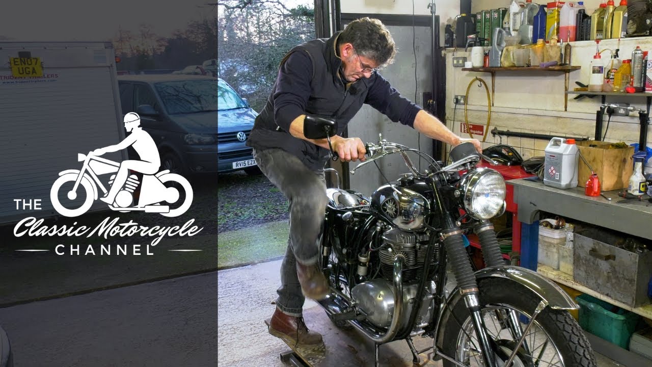 Part 11 - Low Budget Classic Motorcycle Restoration - First Start Up ...