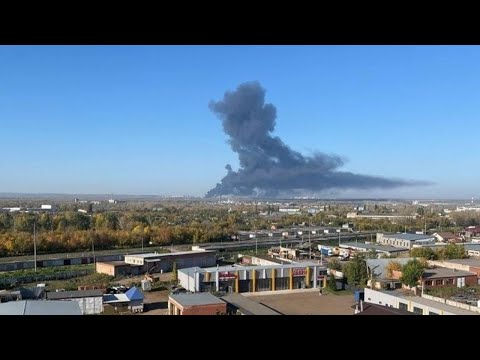 NOWHERE TO HIDE: UKRAINIAN DRONES AGAIN ATTACK SALAVAT OIL REFINERY, 1,400 KM FROM UKRAINE || 2025