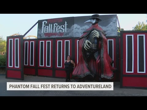 Adventureland bringing back Phantom Fall Fest to celebrate Halloween - YouTube