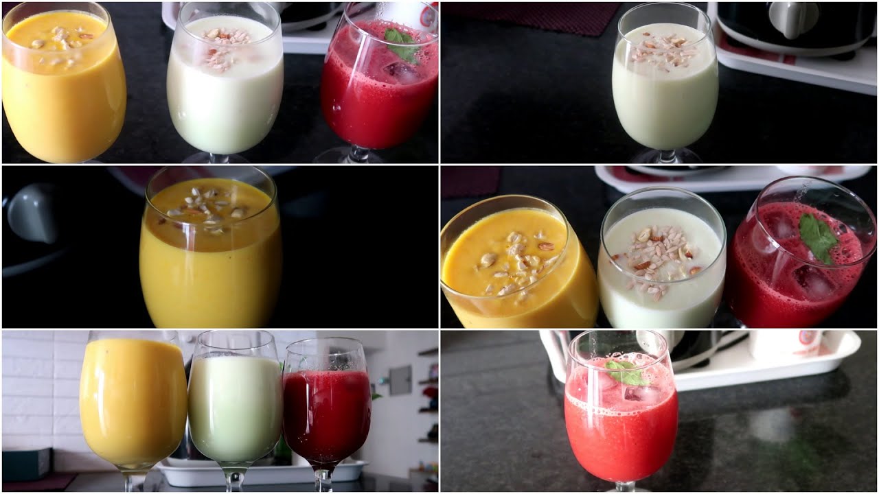 3 Most Refreshing Easy, Quick Drinks For Summers - YouTube