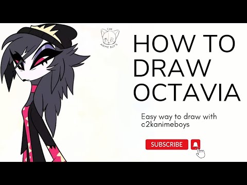 Step By Step Drawing Octavia in Easy Way - YouTube