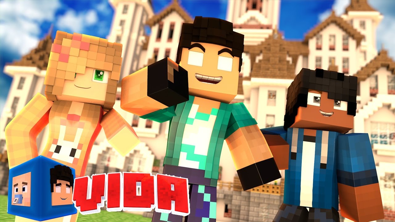 Minecraft : A MANSÃO NOVA DA FAMÍLIA! !!! #136 (MINECRAFT VIDA ) - YouTube