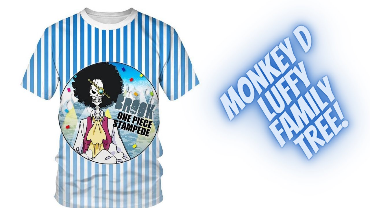 Monkey d luffy family tree 3D printed - YouTube