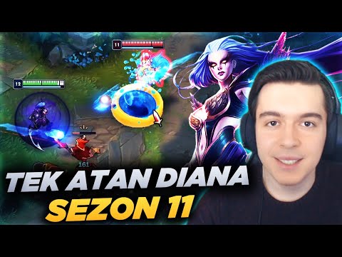 YENİ İTEMLERLE DİANA TEK ATIYOR! | SEZON 11 DİANA OYNANIŞ | Emre Bey