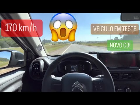 Comportamento dinâmico Citröen C3 Live Pack 1.0 2023 l Teste de Longa ...