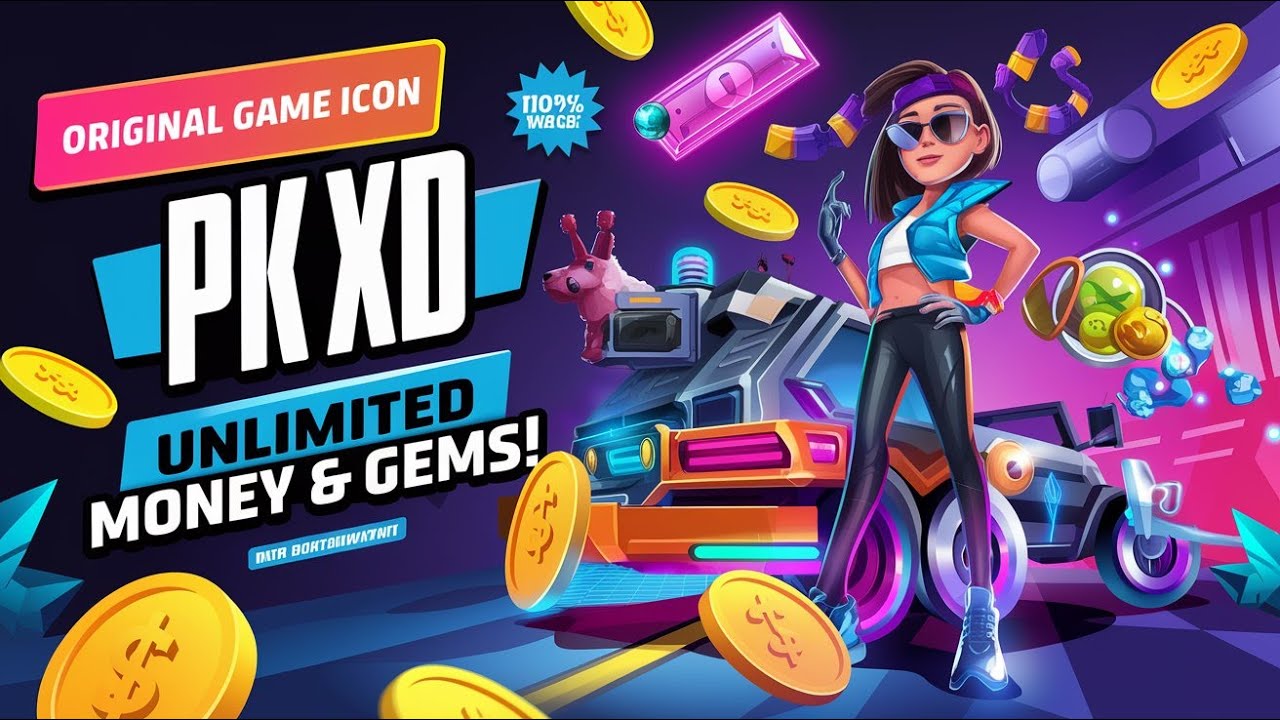 PK XD MOD APK 1.65.4 Unlimited Money and Gems. - YouTube