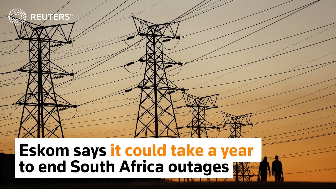 Eskom says it could take a year to end South Africa outages - YouTube
