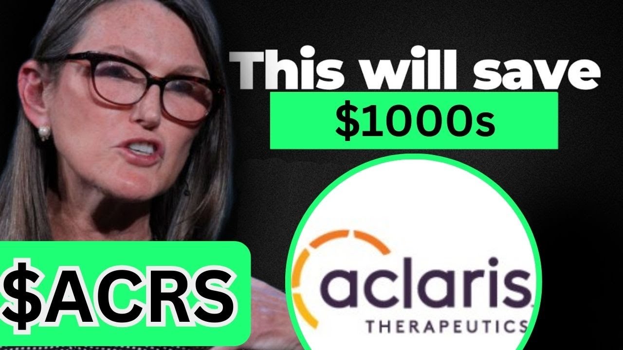 ACRS Stock WEDNESDAY UPDATE! (massive news!) ACRS stock trading to go ...