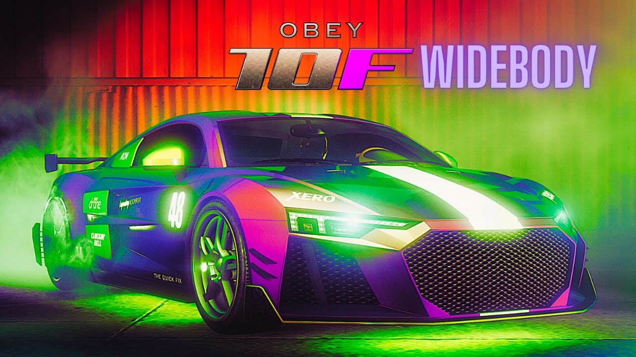 GTA ONLINE BENNYS OBEY 10F WIDEBODY - YouTube