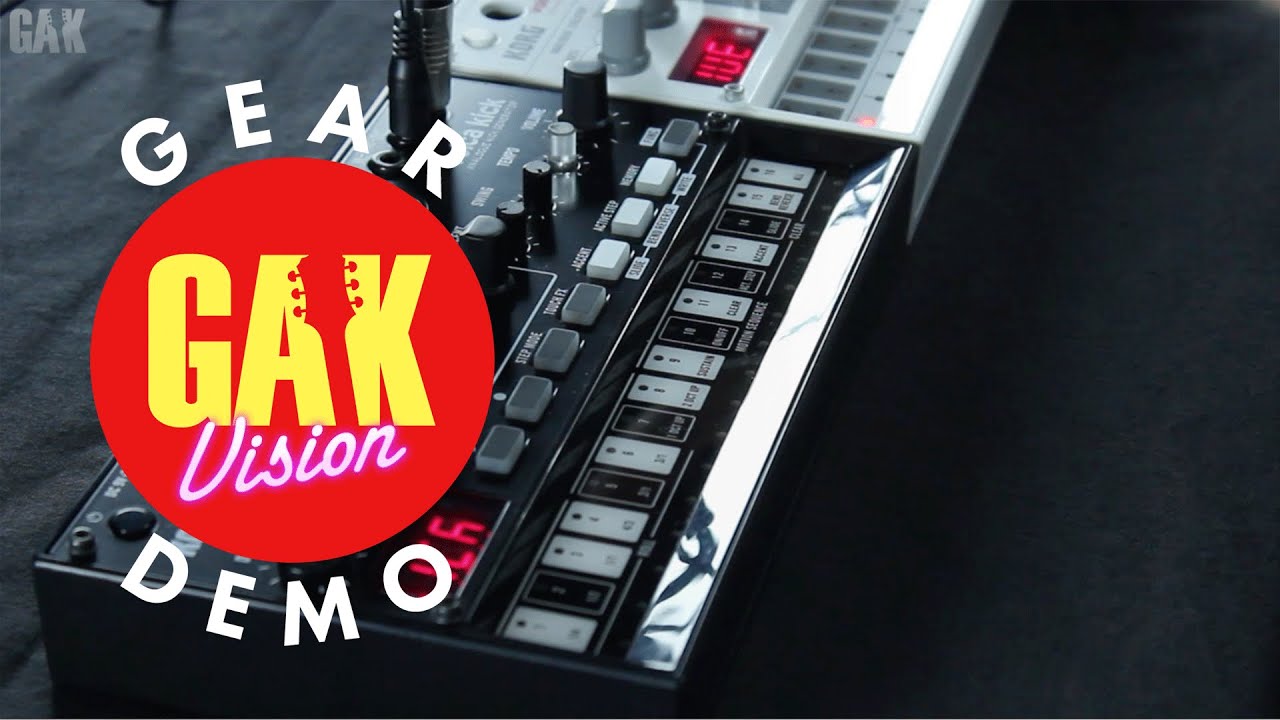 GAK PRO AUDIO : Korg Volca Kick Analog Kick Generator - YouTube