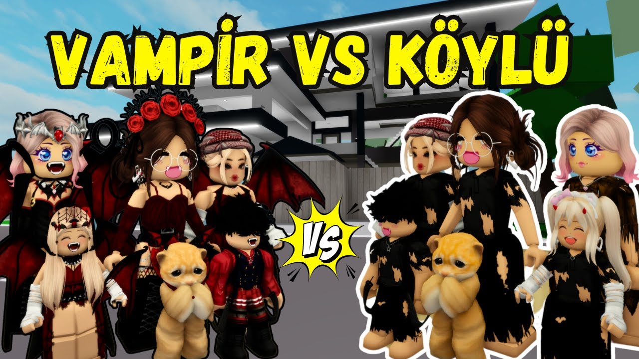Brookhaven Vampİr KÖylÜ Oyunu ️ayŞem Ece Ari💥arigİller🐝roblox