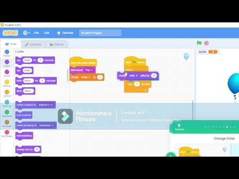 scratch app game creating - YouTube