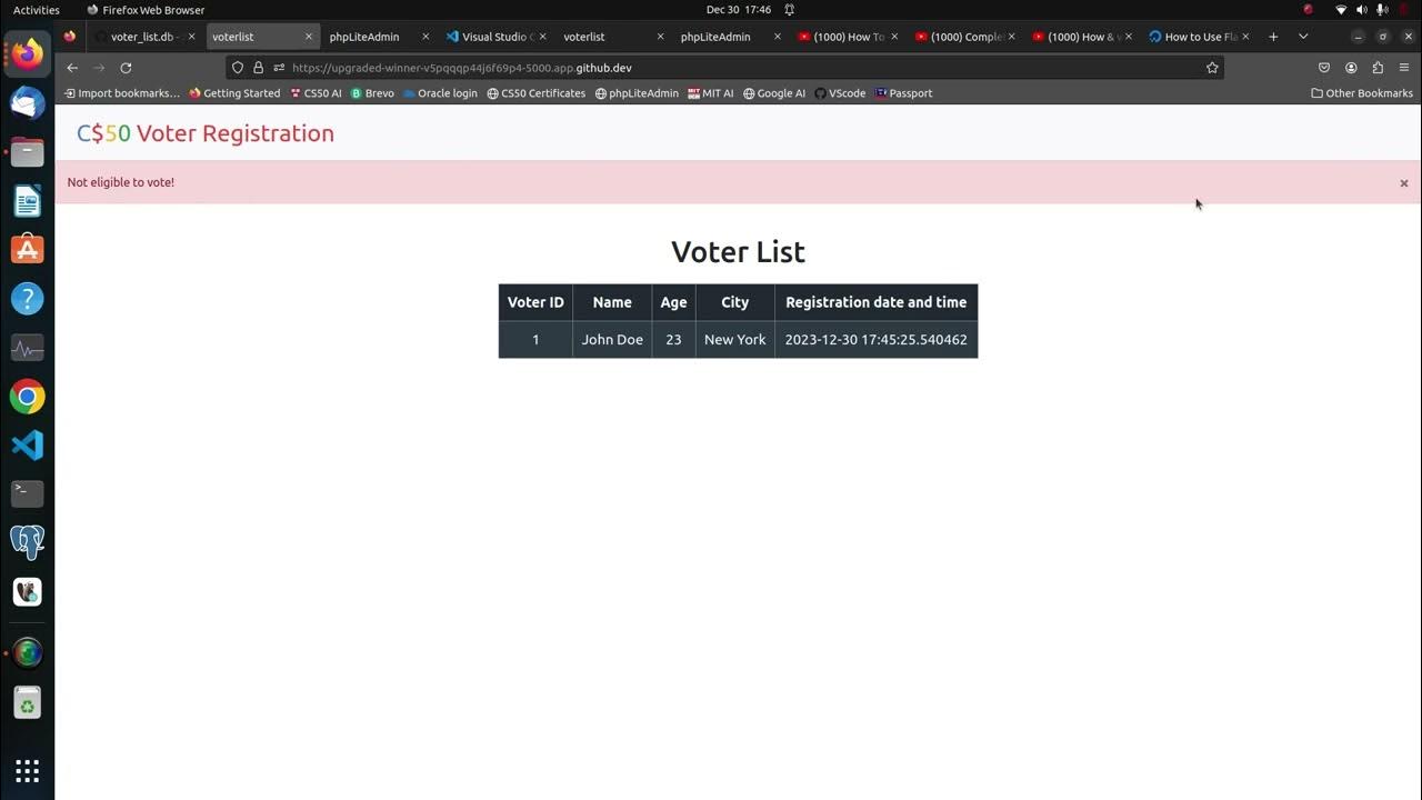 Cs50 Python Final 2023 Youtube