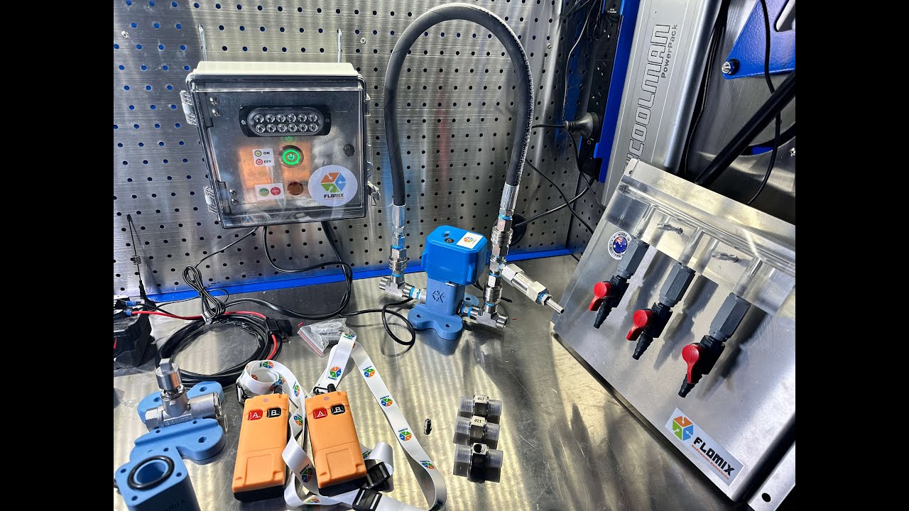 Remote downstream bypass By Flomix Australia - YouTube