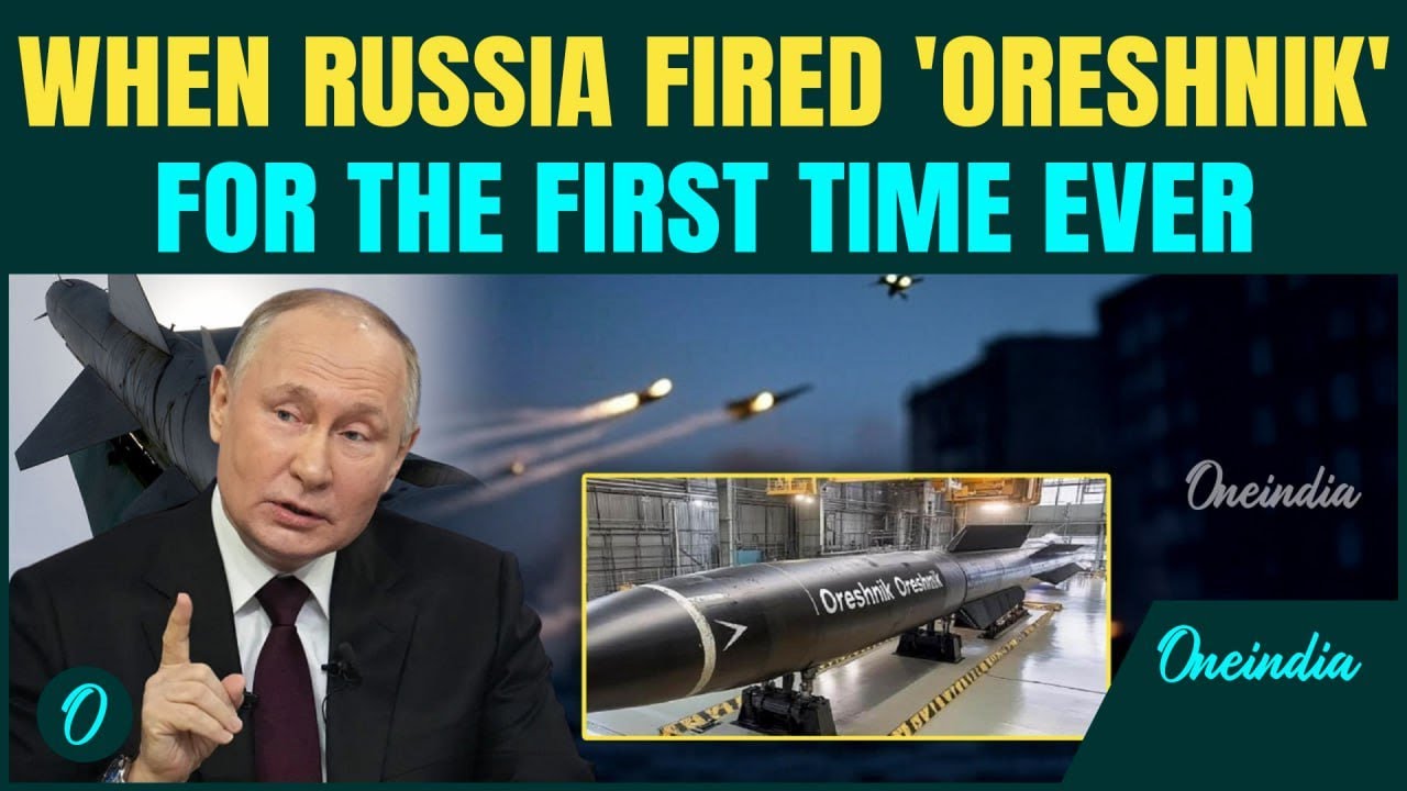 Oreshnik Missile’s Debut: Russia’s Deadly Hypersonic Weapon CREATED ...