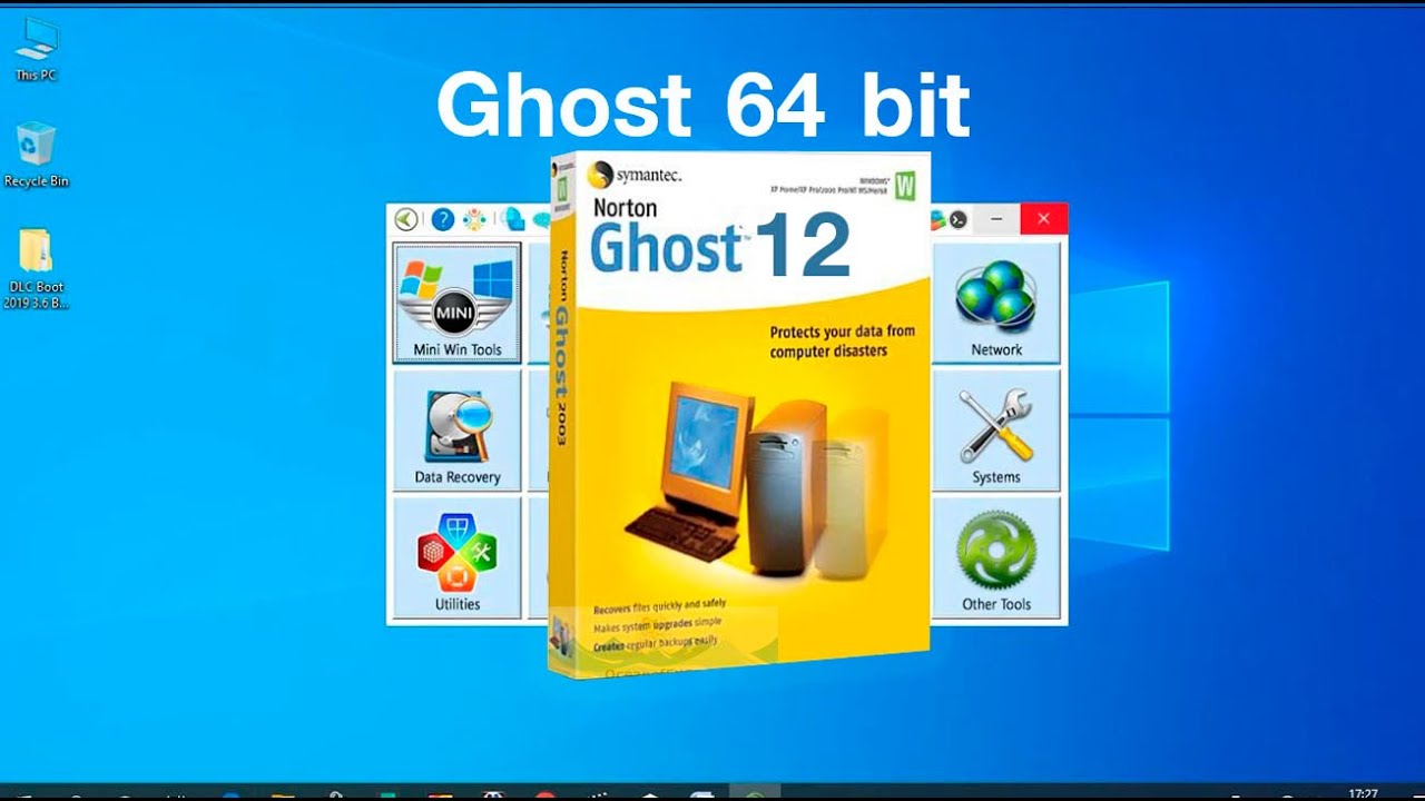 การเปิดใช้งาน Ghost 64 bit ร่วมกับแผ่น DLC Boot - YouTube