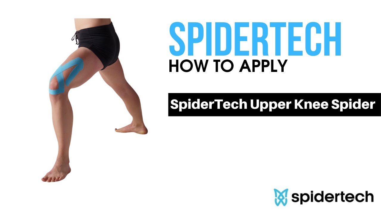 How to Apply SpiderTech Upper Knee Spider - YouTube