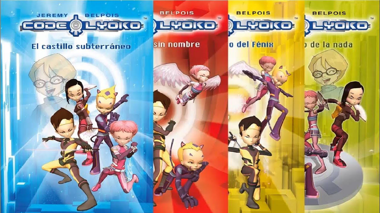 Unboxing de los cuatro libros de Código Lyoko - YouTube