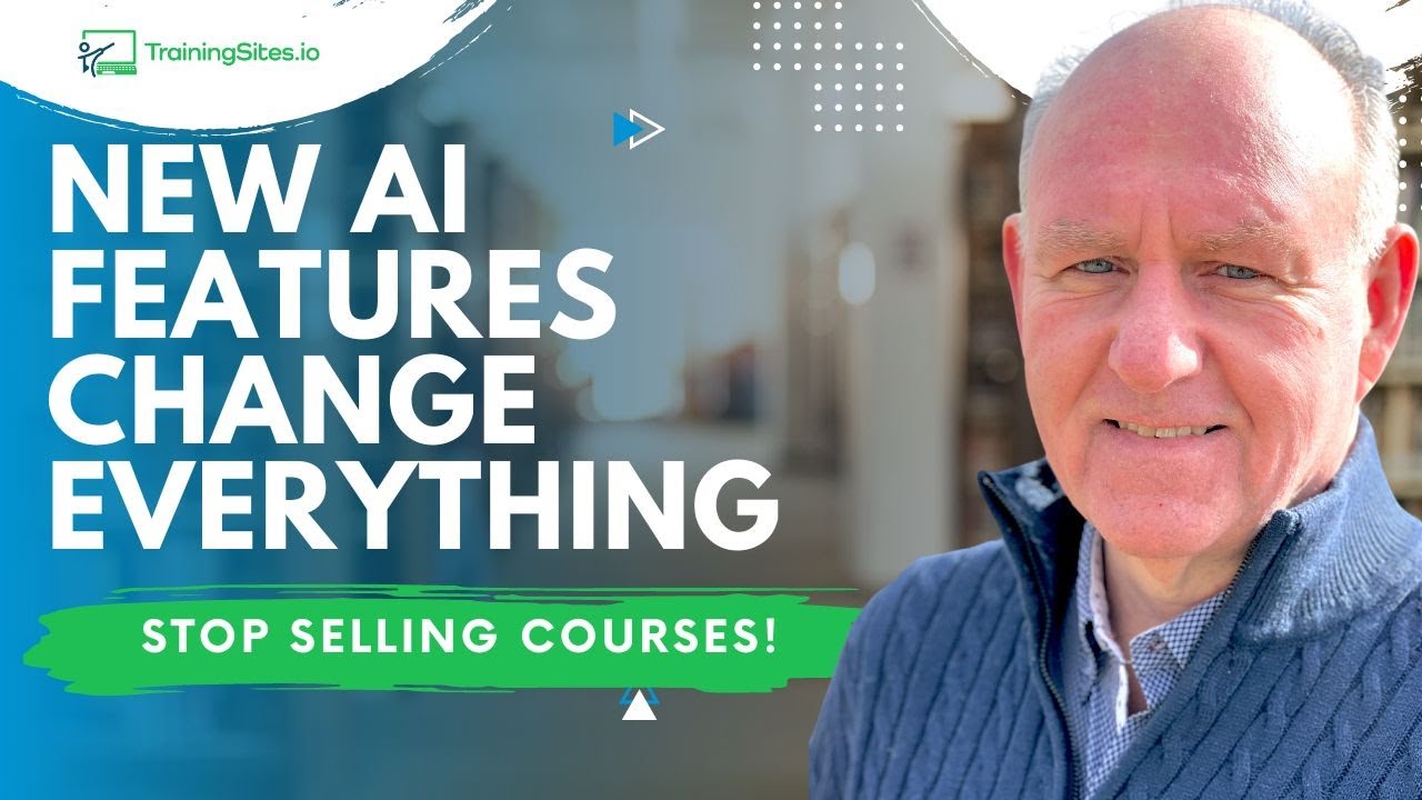 These 2 New AI Features Change Everything For Course Creators - YouTube